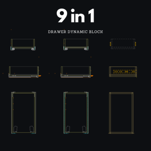 Shop Drawings & CAD Blocks for Millwork Projects